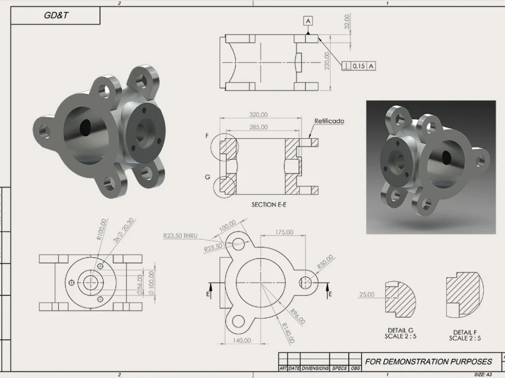 An awesome technical drawing & product guide | Upwork