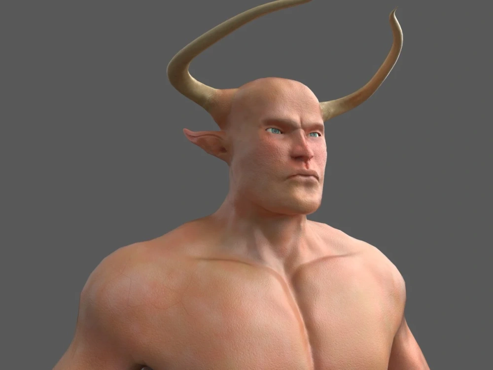 A 3D game character model, texture, rig and animations | Upwork