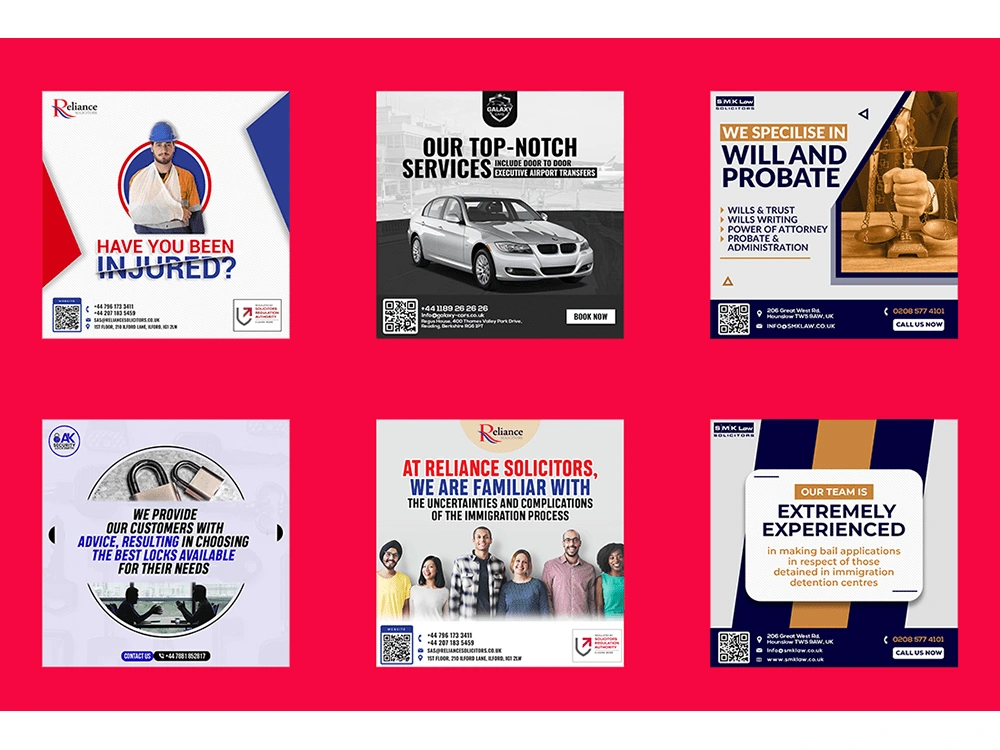 Social media post designs for your company | Upwork