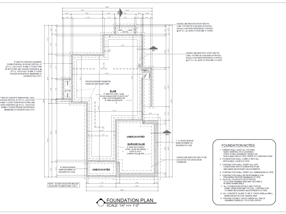 Complete Residential 2D drawing for Permit applications and ...