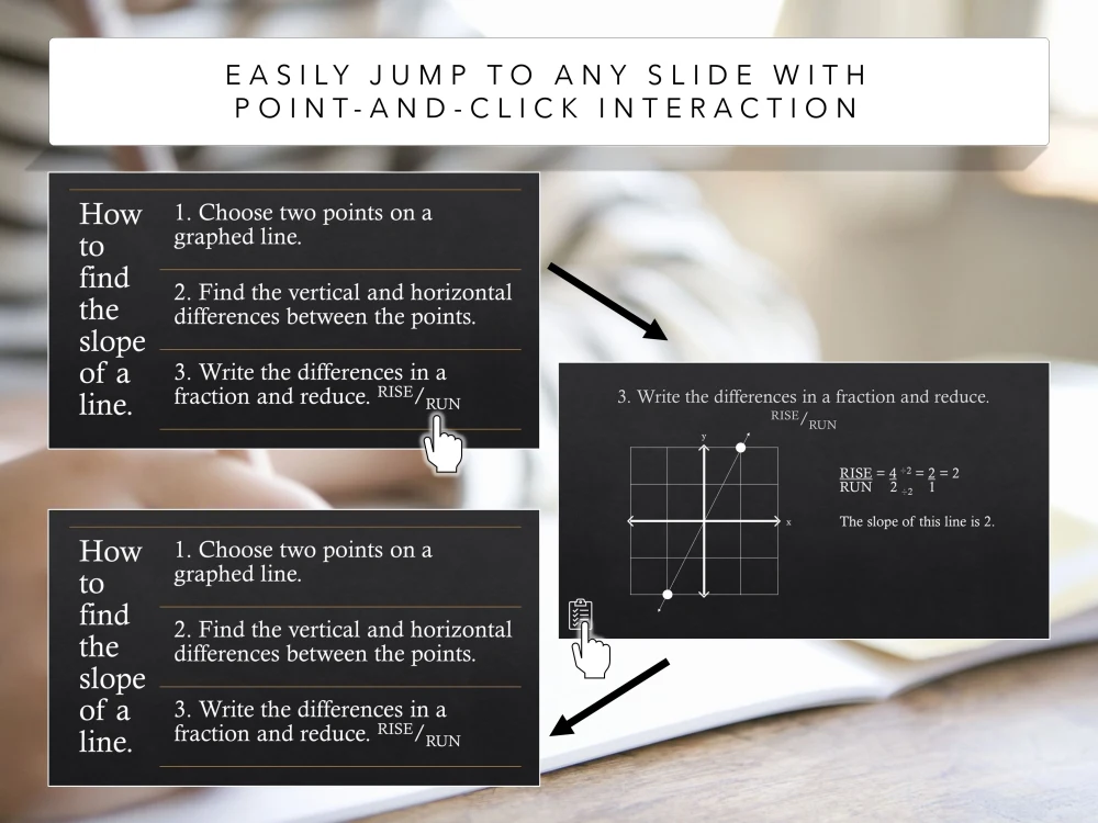 An interactive point-and-click PDF and PowerPoint. | Upwork