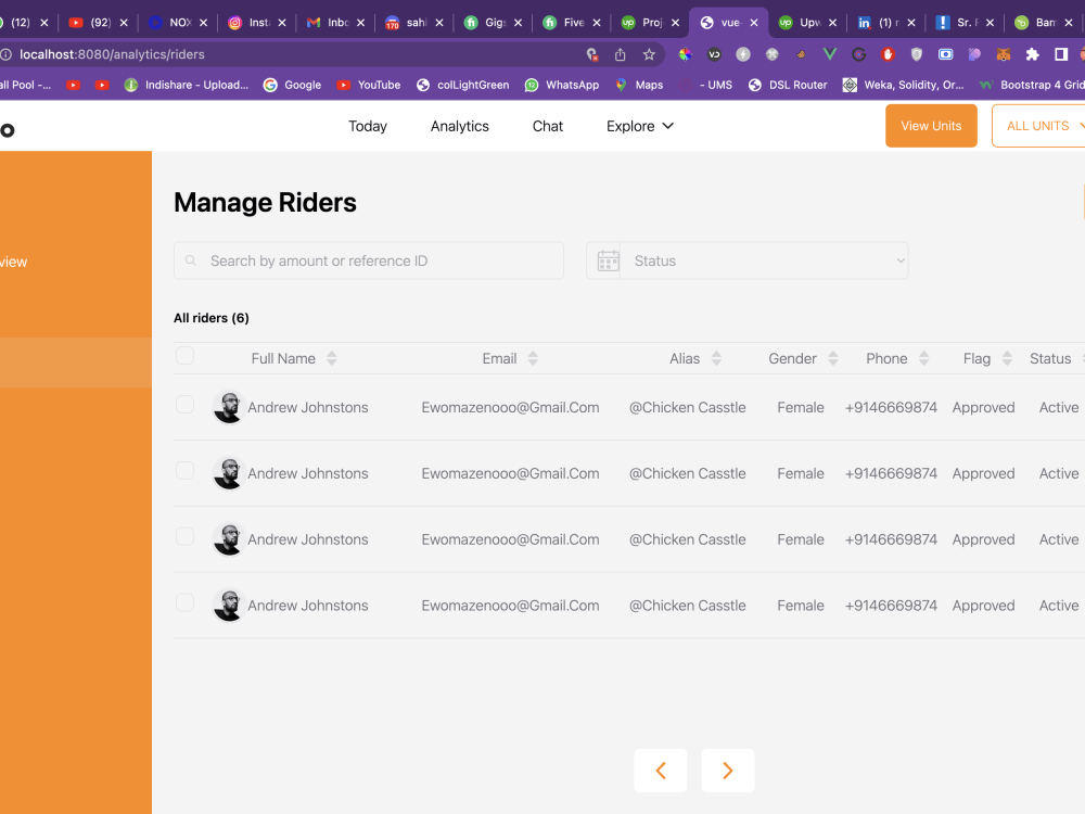 React Vue Node Laravel And Tailwind Css Solutions Upwork