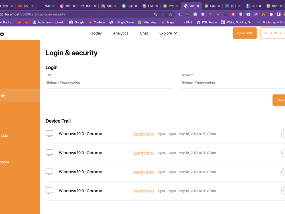 React, Vue, Node ,Laravel and tailwind CSS solutions | Upwork