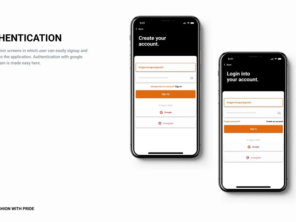 A modern and slick mobile UI design | Upwork