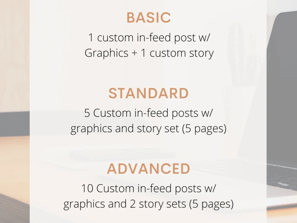 Tailored content for your social media that engages your target ...