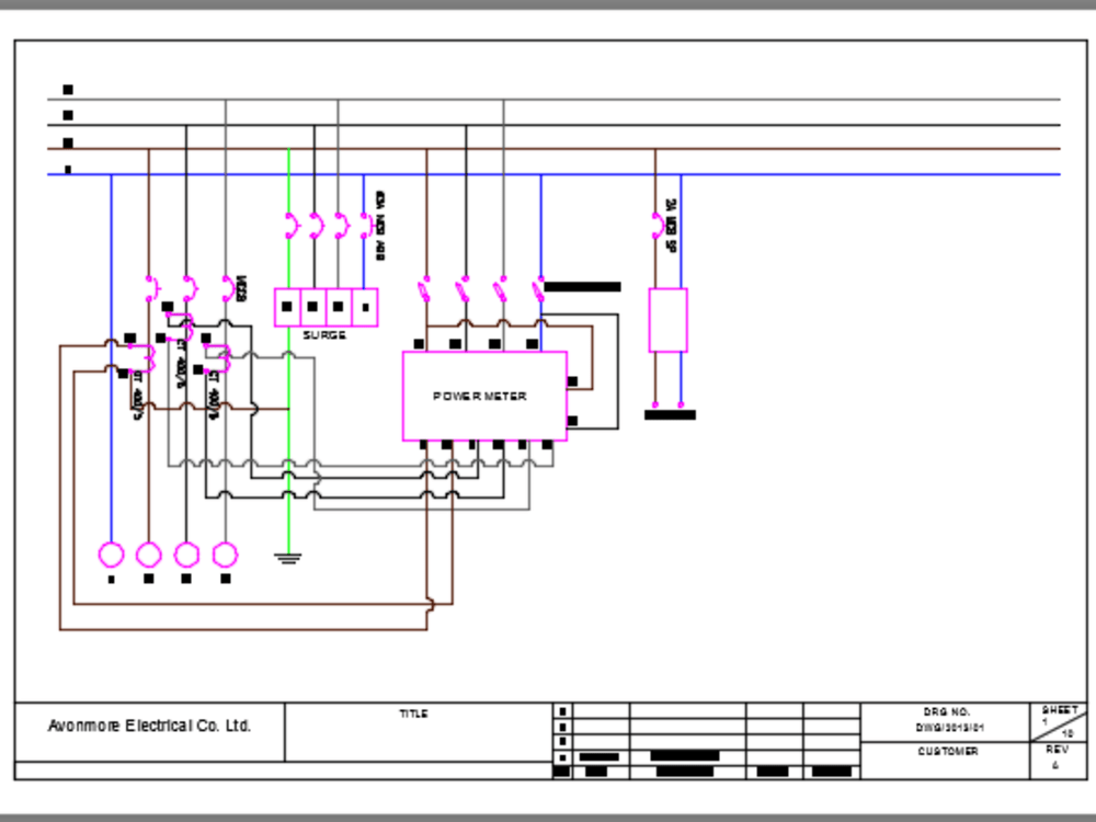 AutoCAD electrical and PLC wiring drawing | Upwork