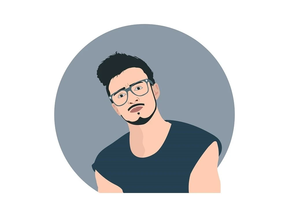 A unique flat vector illustration | Upwork