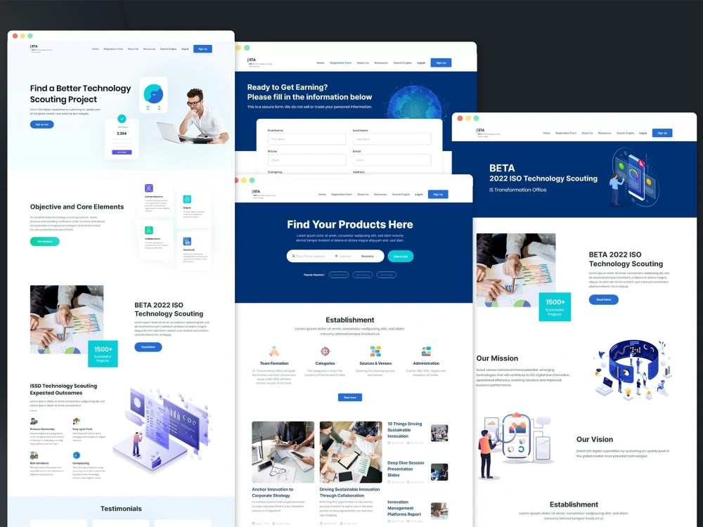 Quality website design in Figma, adobe xd | Upwork
