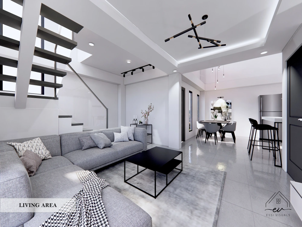 A High Resolution 3d Interior Perspective | Upwork