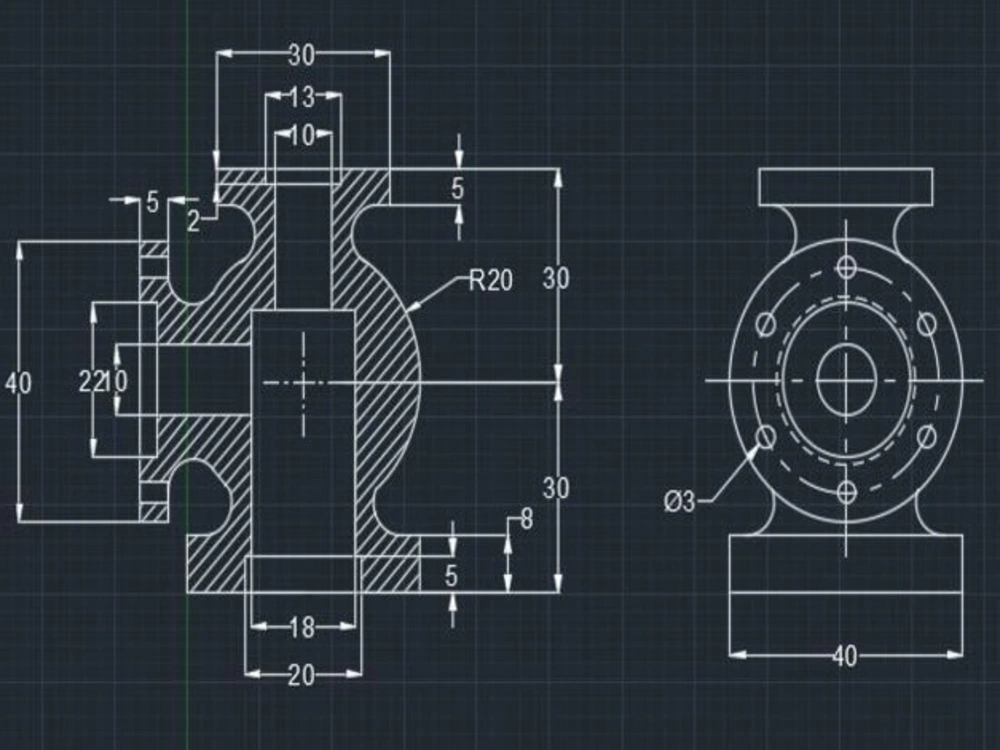 Hand-sketches or drawings drafted in CAD professionally, AutoCAD ...