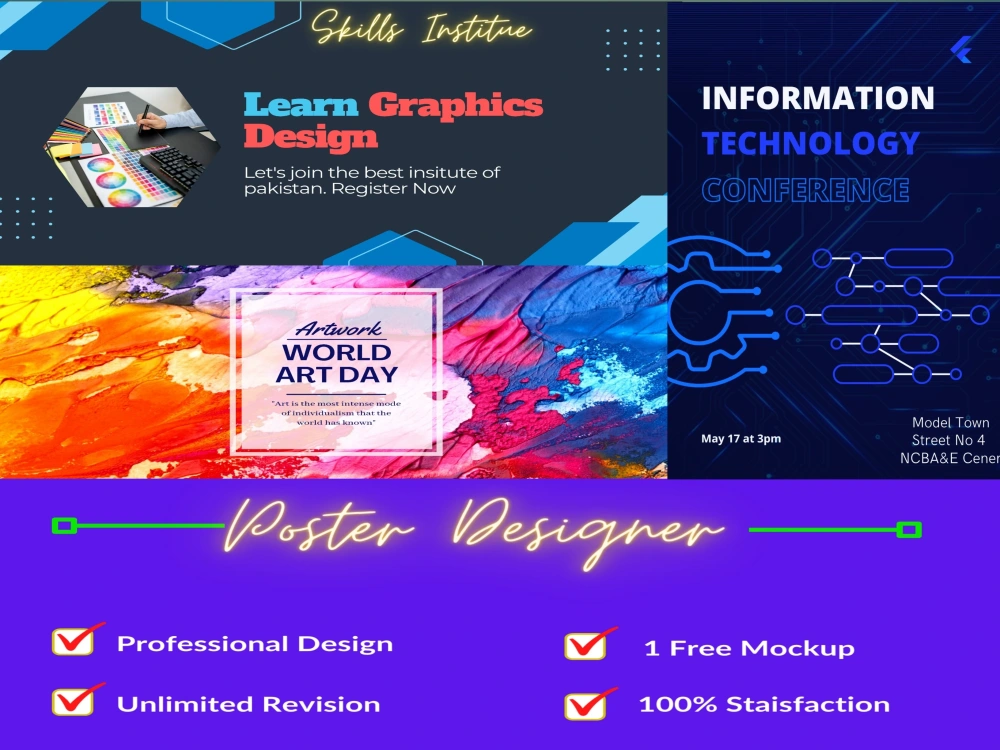 Attractive , eye-catching and beautiful Posters for your business. | Upwork
