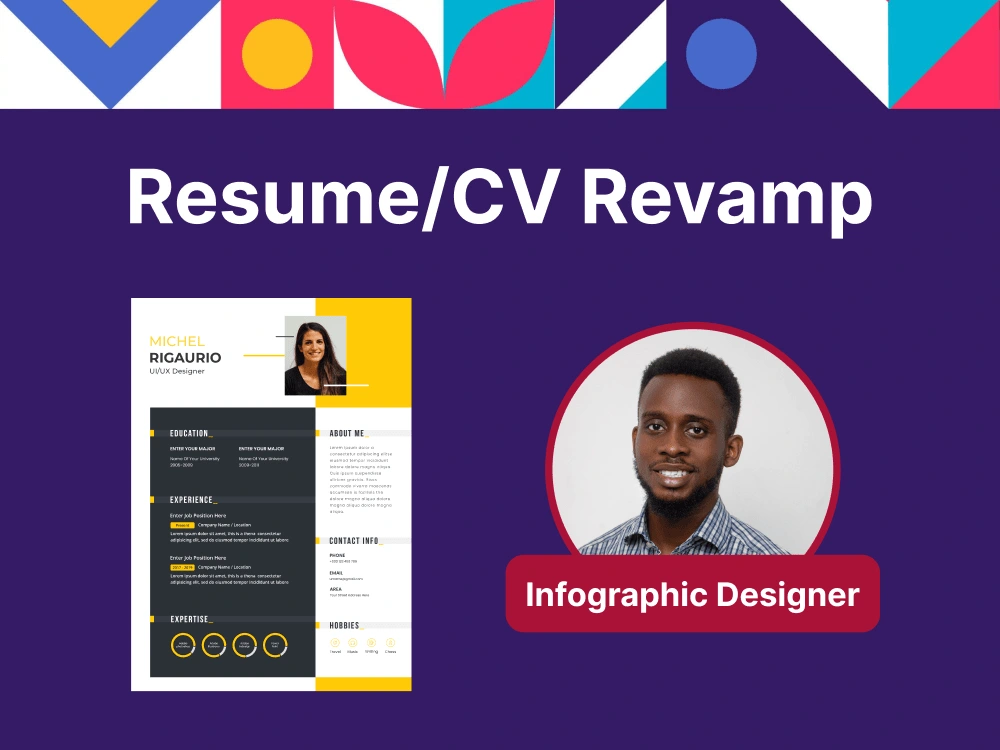 A revamped infographic resume/CV and cover letter for your next job ...