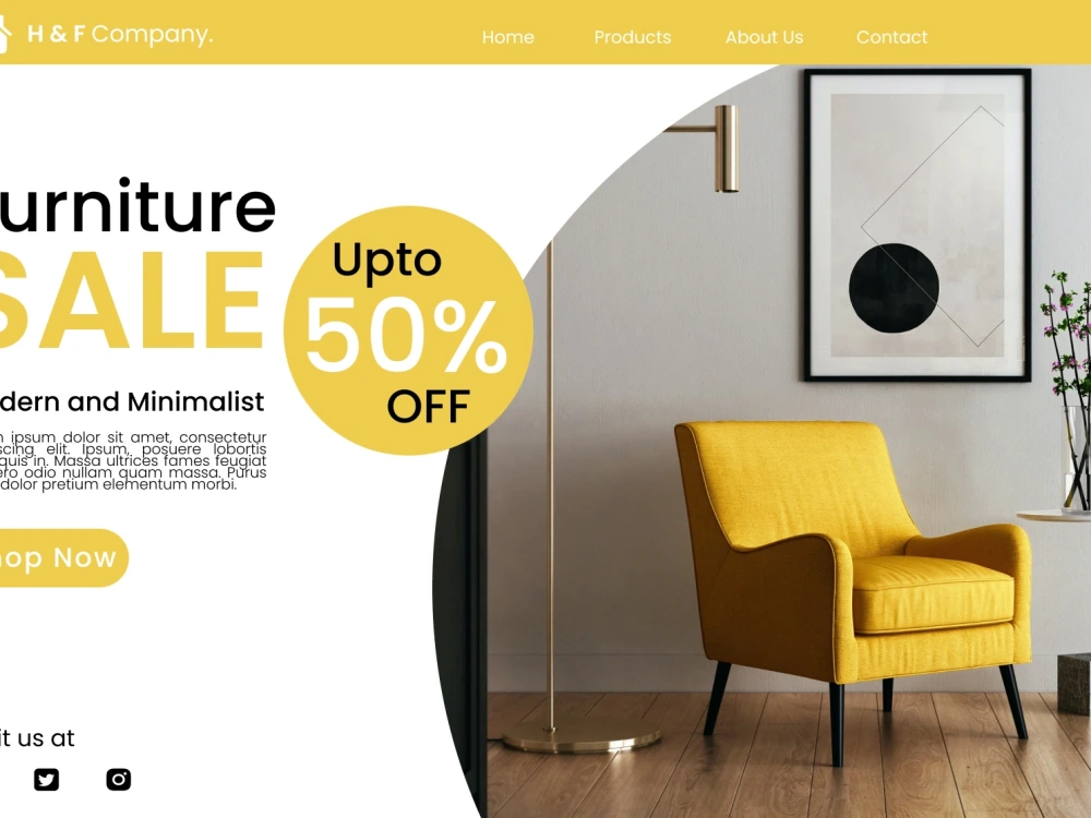 A professional and modern landing page design | Upwork