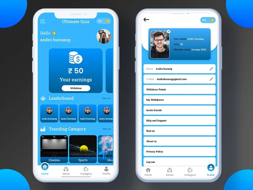 An amazing modern design for mobile application | IOS & Android | Upwork