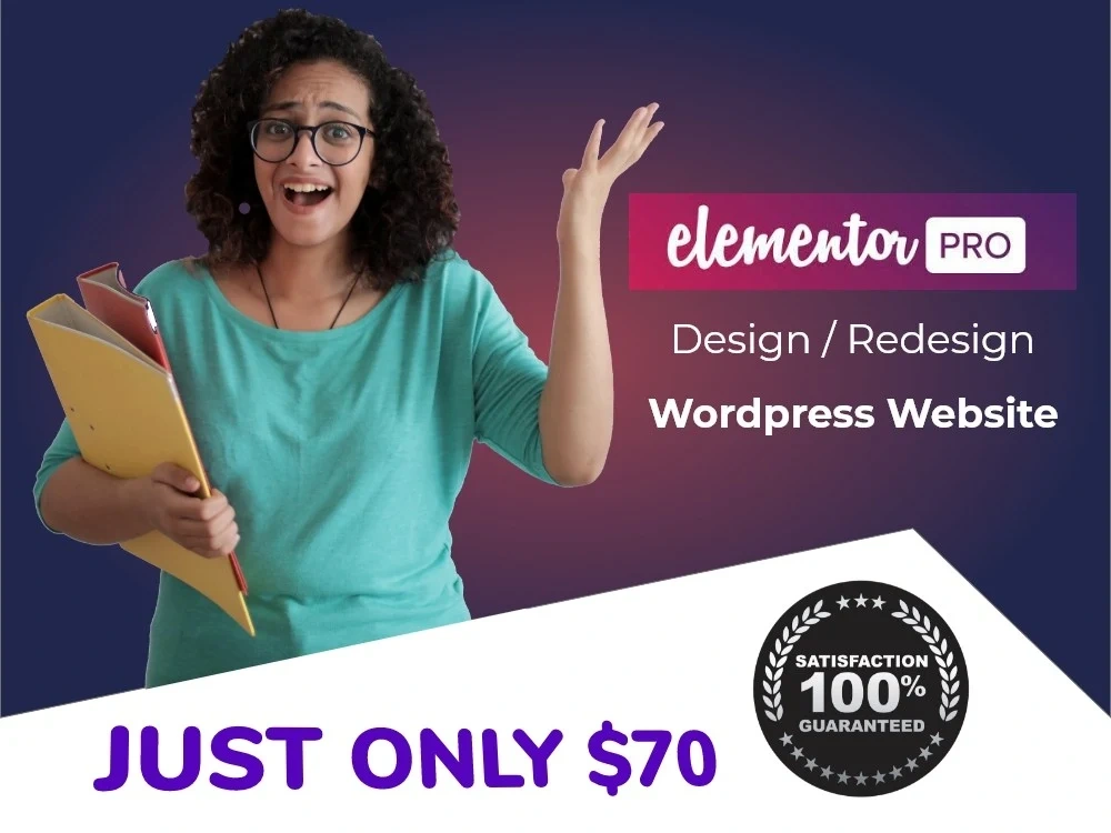 Website using Elementor Pro | Elementor Designer | Elementor Expert | Upwork