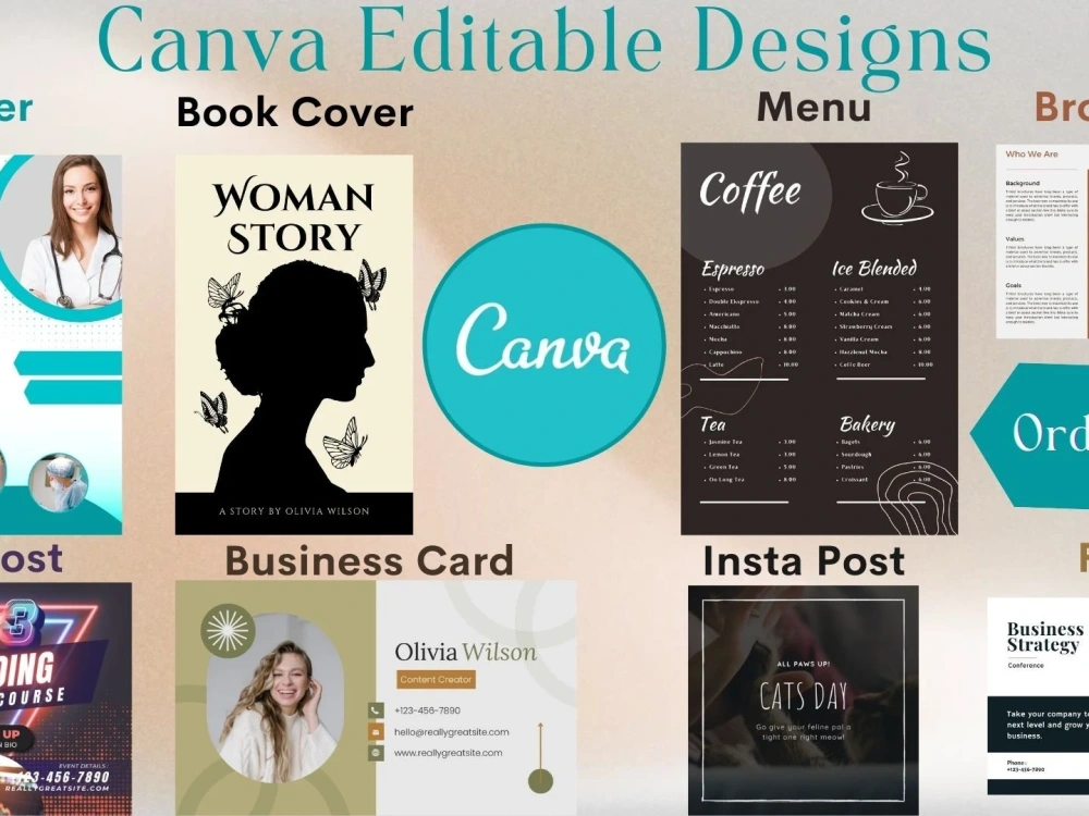 Social media posts, banners, posters, and flyers in canva | Upwork
