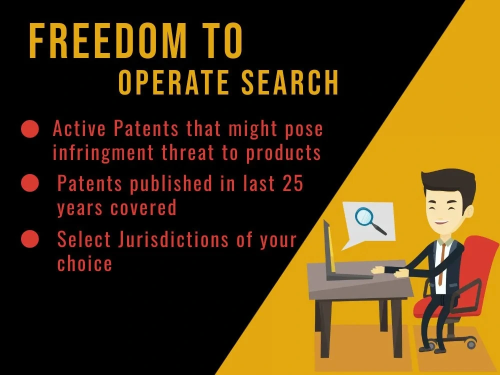 Professional Freedom-To-Operate (FTO) search report | Upwork