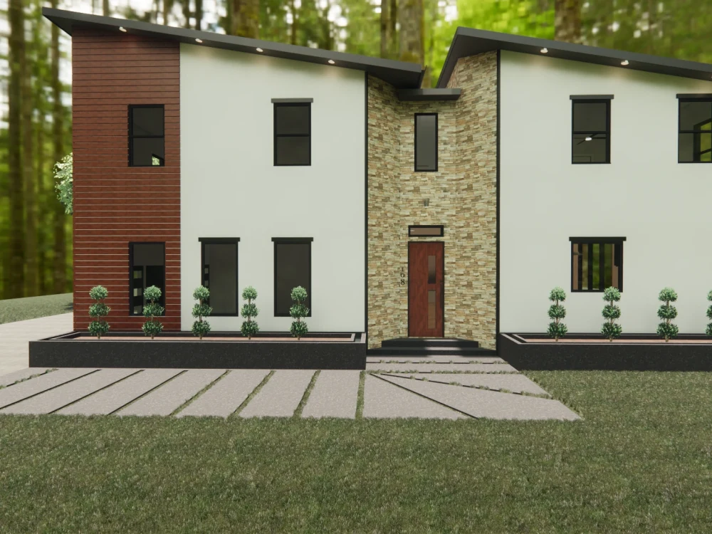 A full set of permittable plans for a new construction home or remodel ...