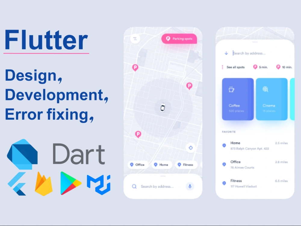 An Eye Catching Native Android app built using Flutter | Upwork