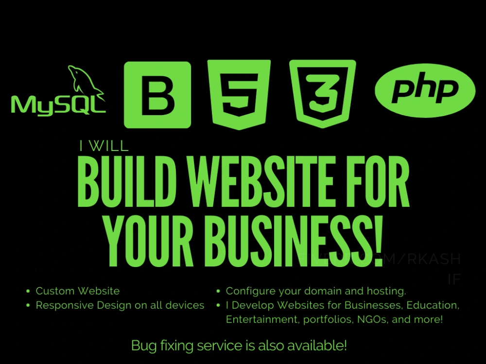 Build a custom website for your business | Upwork