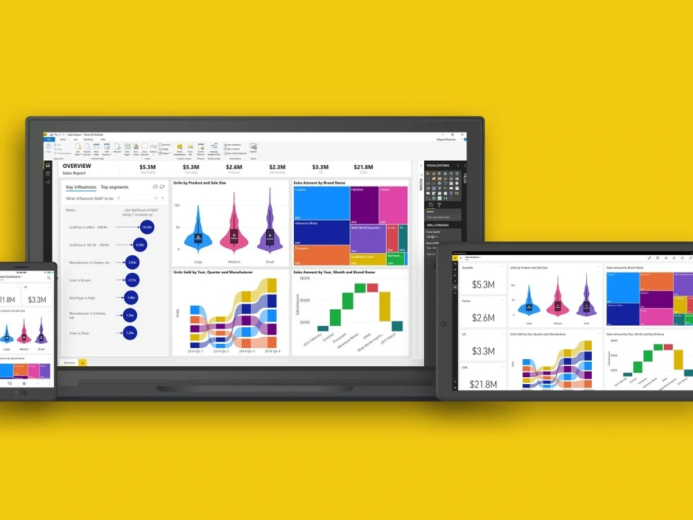 Dynamic Power BI dashboard | Upwork