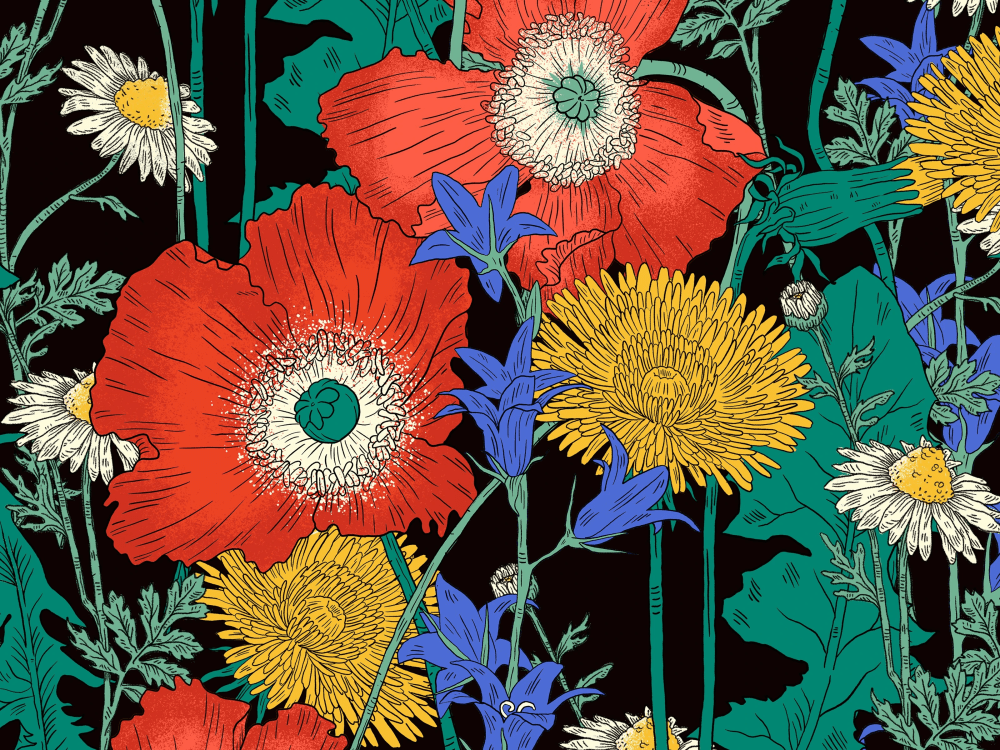 A strong and eye-catching repeat for a surface print | Upwork