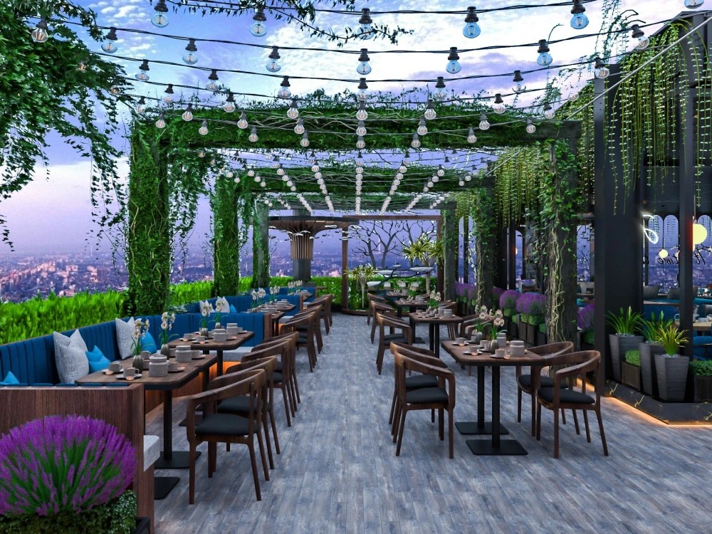 Design and 3d realistic render for your restaurant and Bar | Upwork