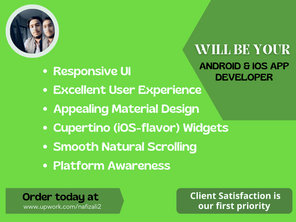 Mobile app developed for both Android and iOS | Upwork