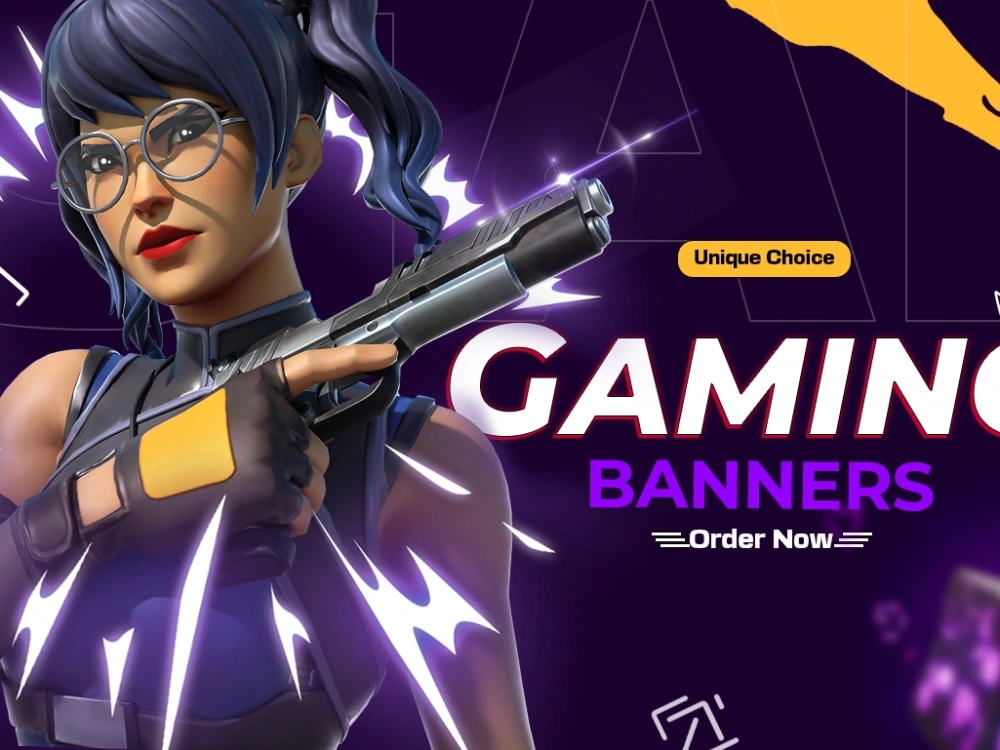 An eye catching youtube gaming banner, twitch header | Upwork