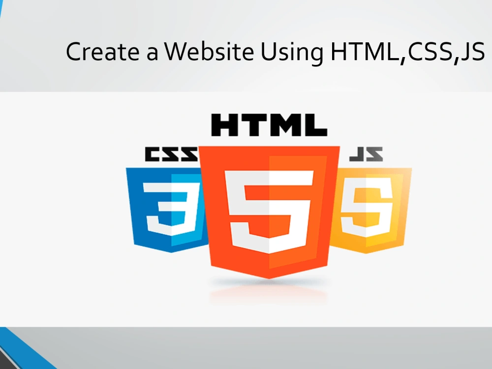 A website design using HTML, CSS, js 100% responsive. | Upwork