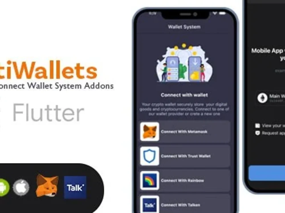 Add Crypto Wallet Connect to Flutter App | Upwork
