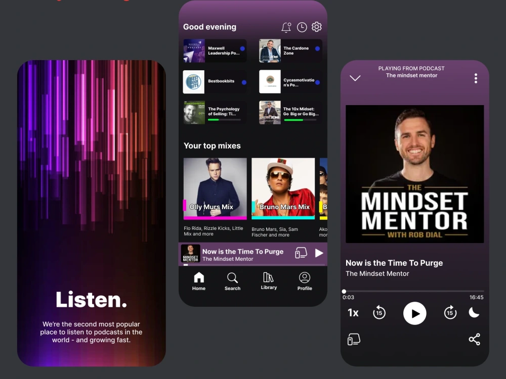 Mobile app prototype and app wireframe create unique app UI UX design ...