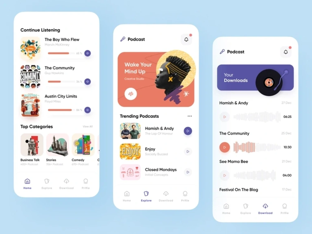 A mobile app for both IOS and android using flutter | Upwork