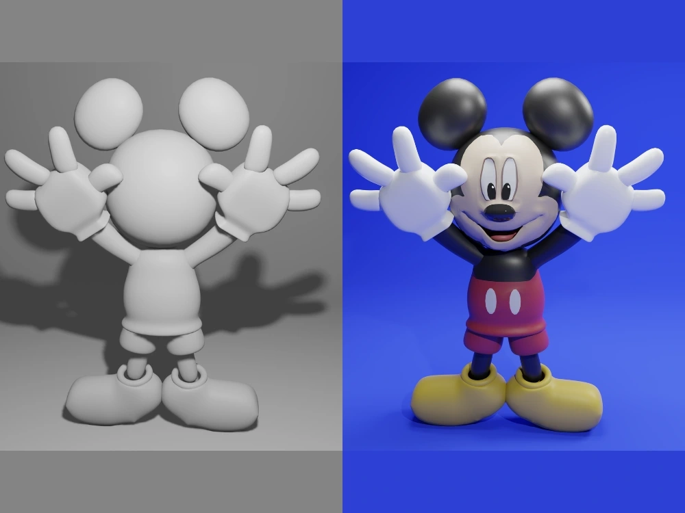 A 3d Cartoon Character Model for 3D Printing | Upwork
