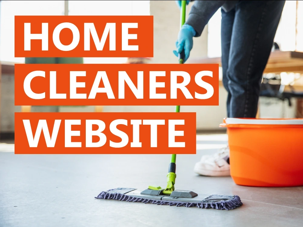 Professional home cleaners website | Cleaning website | Upwork