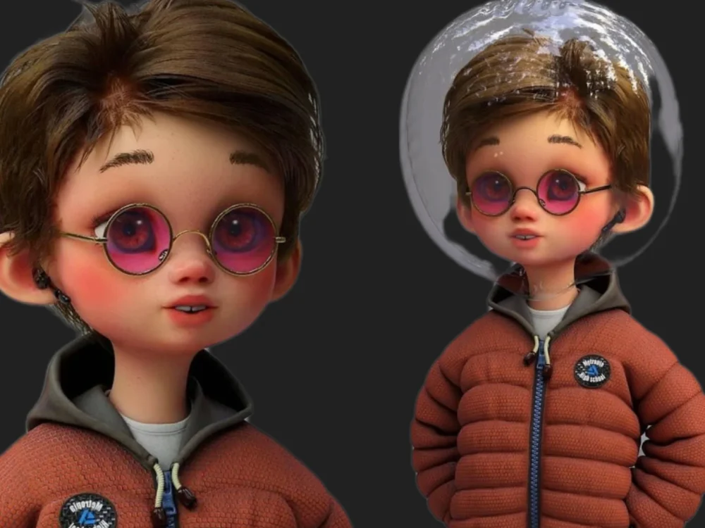 3d character modeling 3d character design 3d cartoon modeling 3d ...