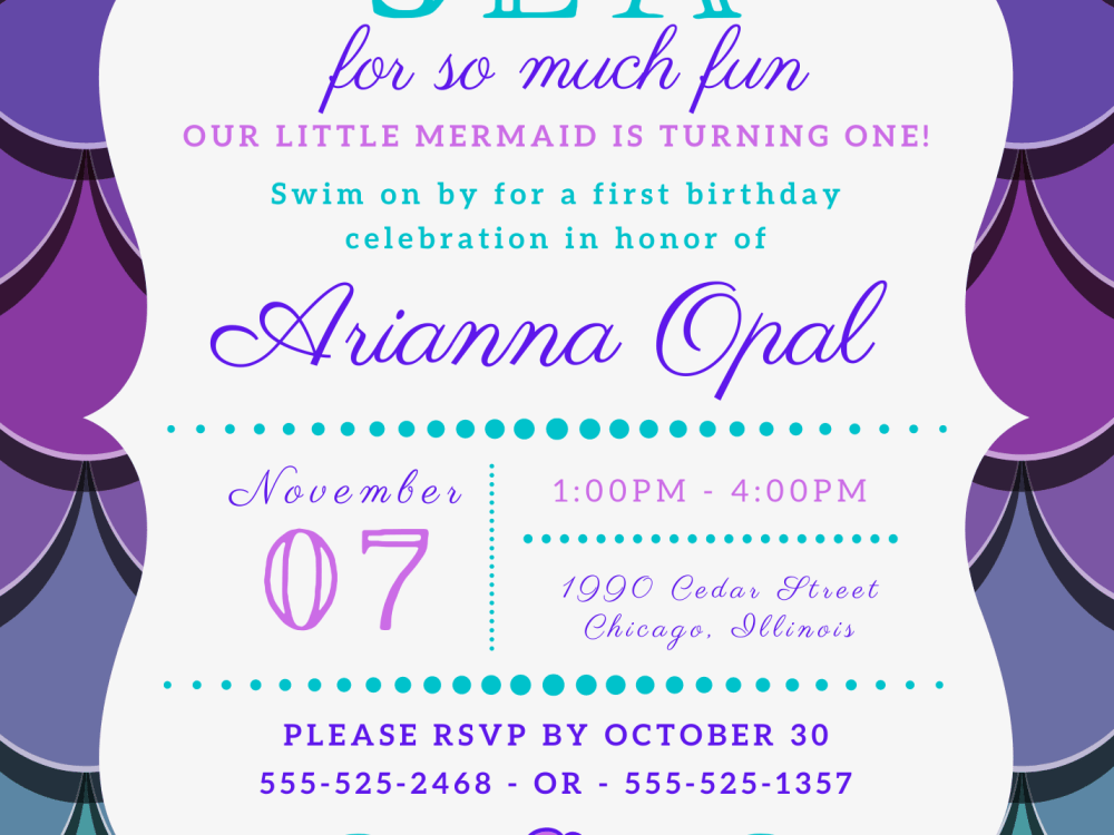 A fun birthday or party invitation | Upwork