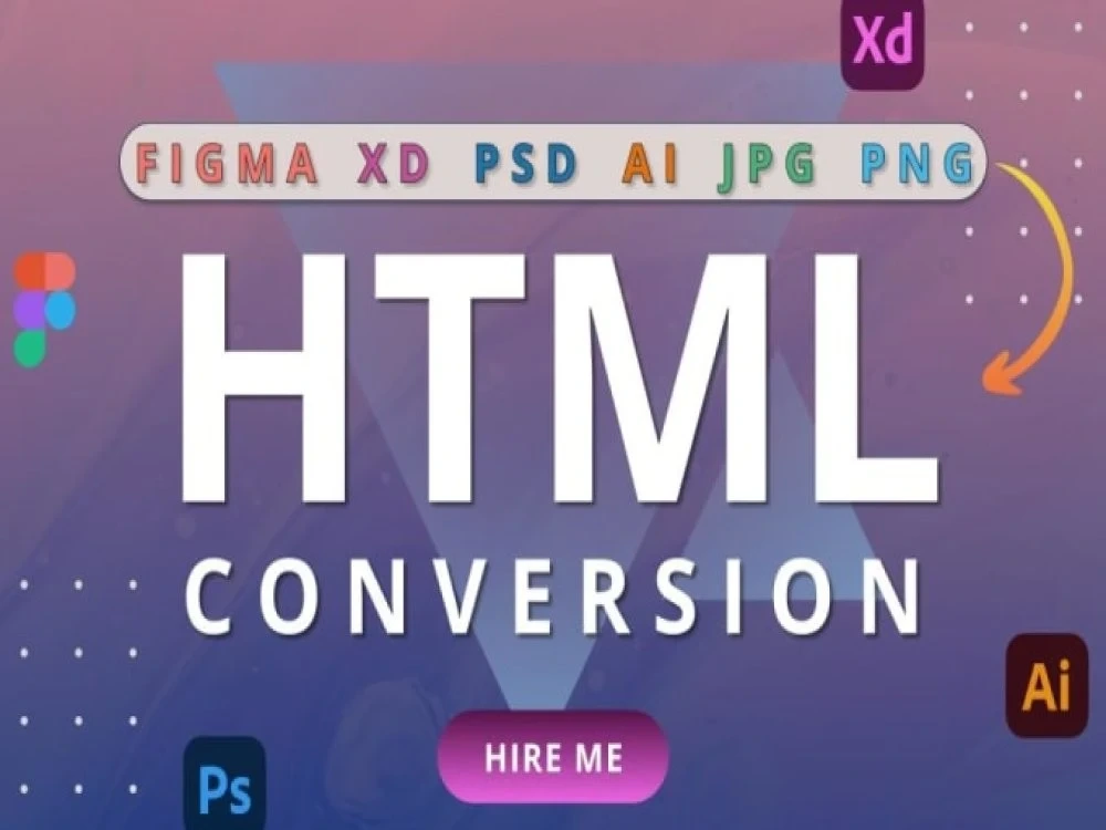 Professional Psd Figma And Xd To Html Css Js Conversion Upwork