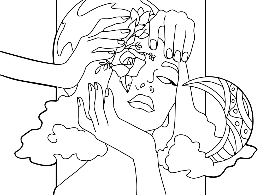 Clean Line Art for your coloring pages | Upwork