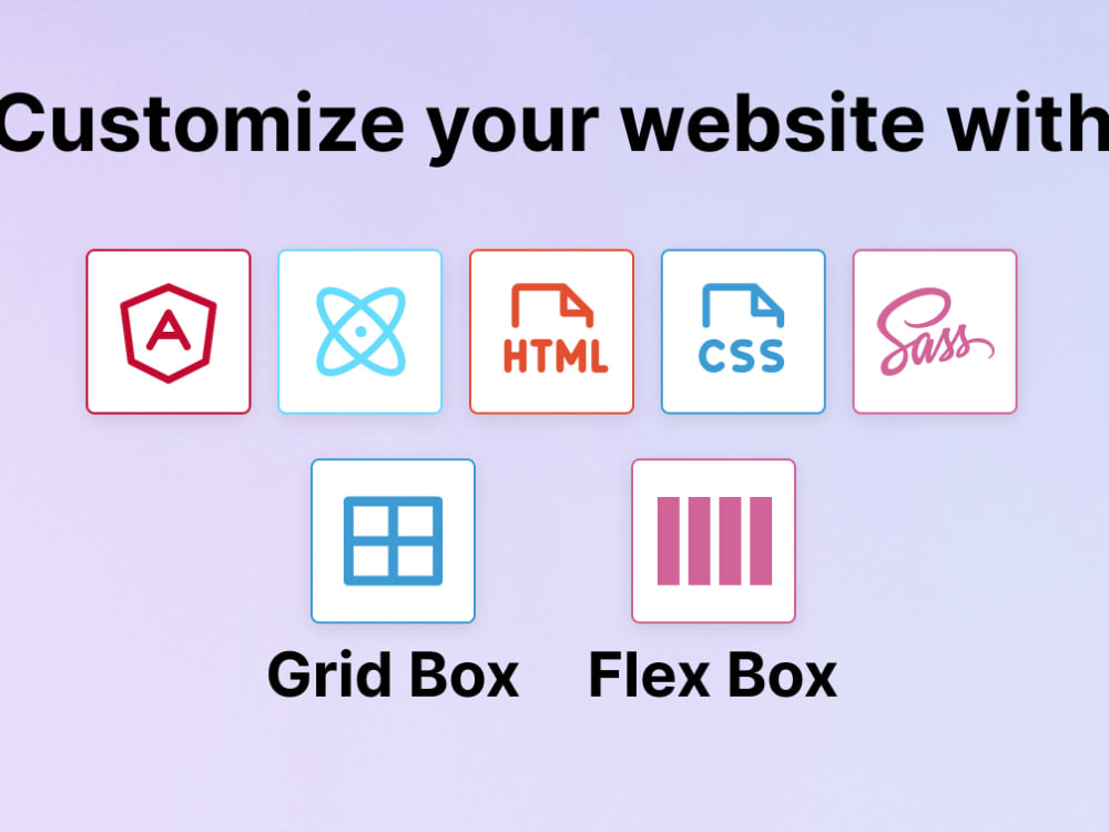 Flexbox, Gridbox, and Sass, with front-end development | Upwork