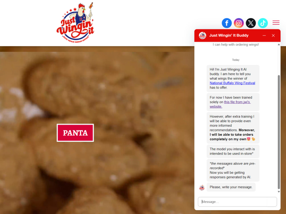 A chatbot which make sales for your restaurant while you cook | Upwork