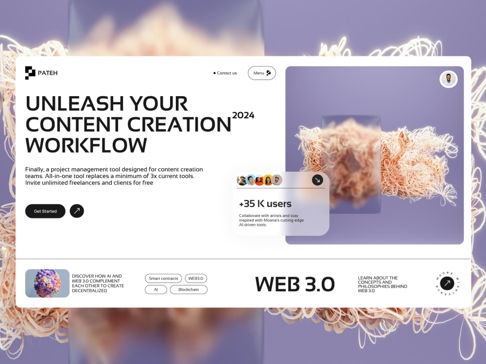 Responsive Webflow Landing Page Design and development | Webflow expert ...