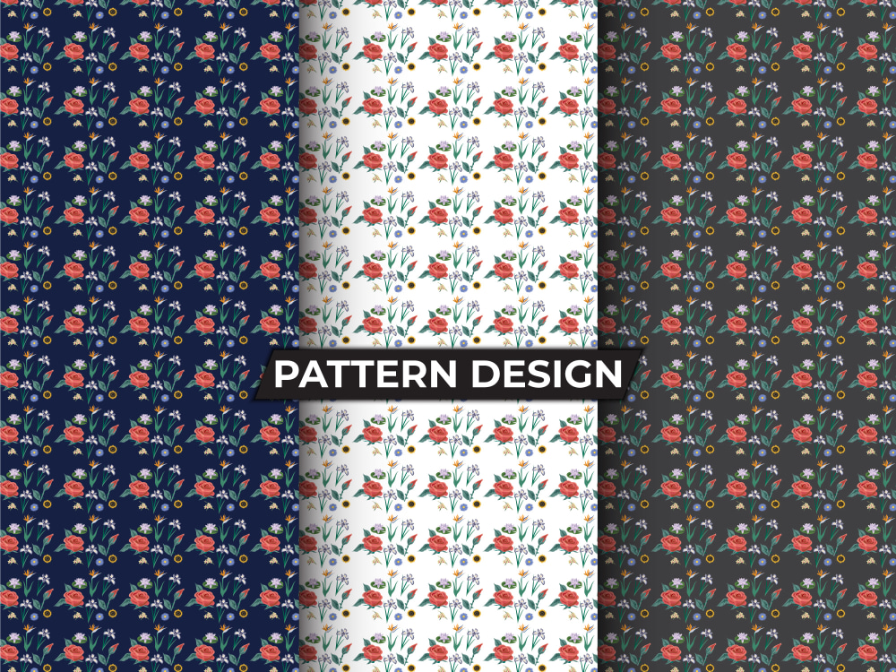 Unique seamless monogram digital clothing repeat patterns | Upwork