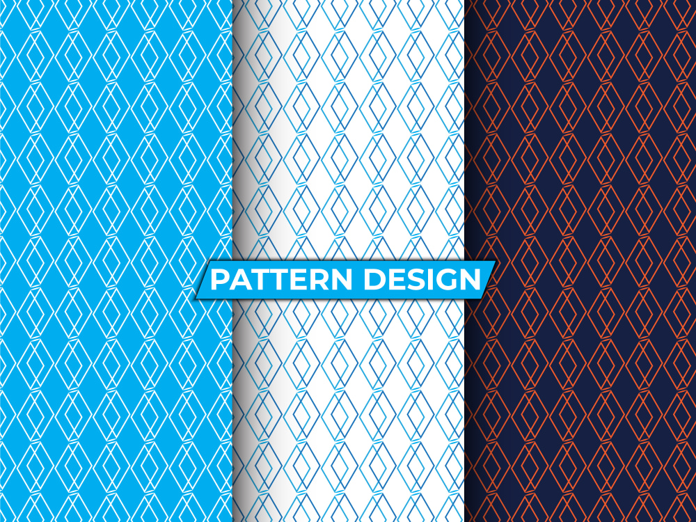 Unique seamless monogram digital clothing repeat patterns | Upwork
