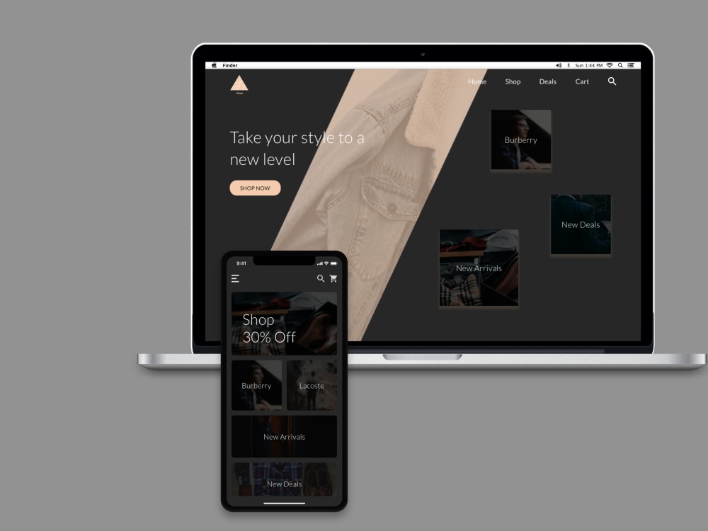 A UI/UX design mockup(s) | Upwork
