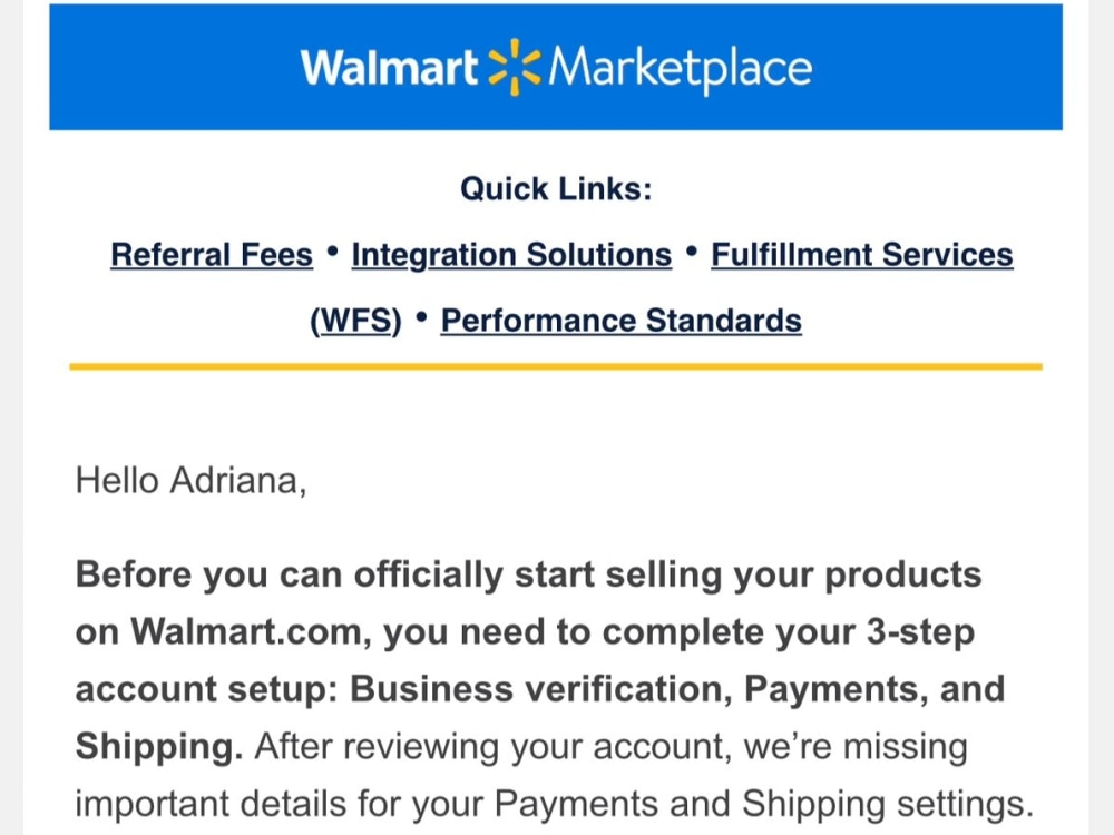 Walmart application approvals with the percentage of 95% | Upwork