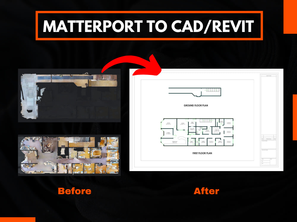 Trace Matter Port, Point Cloud 3d Floor Plan to AutoCAD/Revit | Upwork