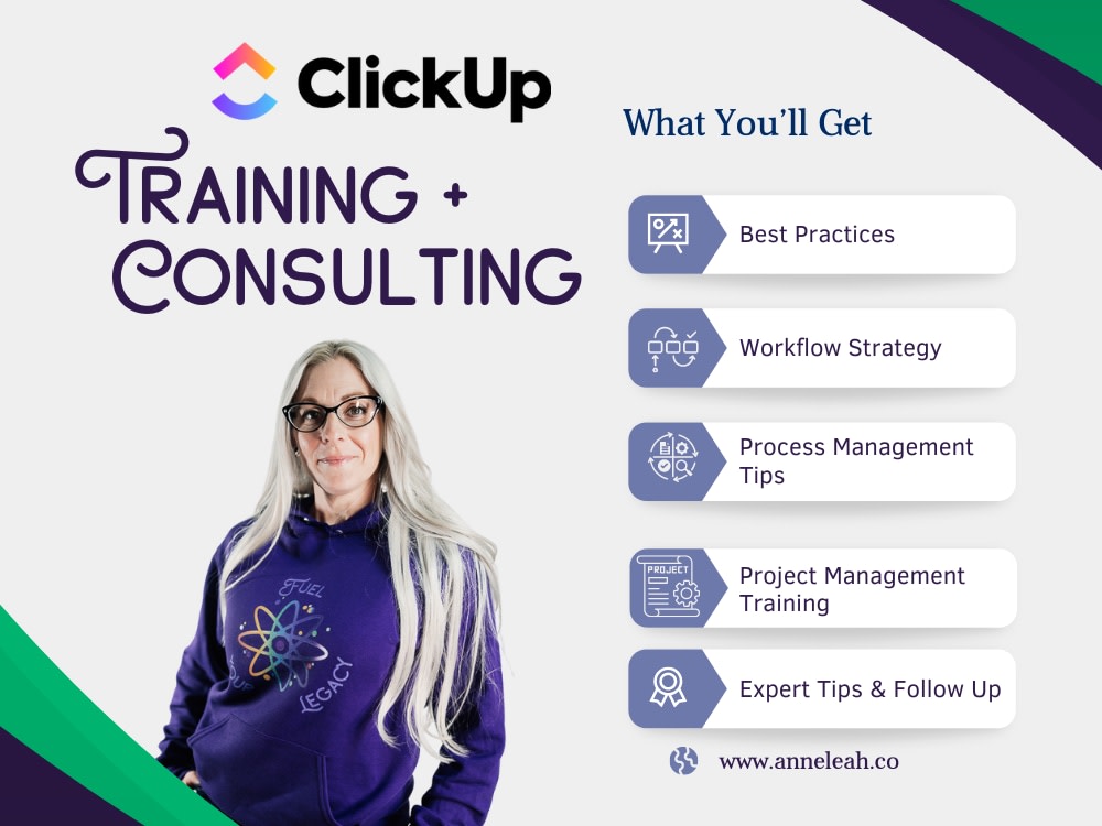 In depth ClickUp Consulting and Training | Upwork