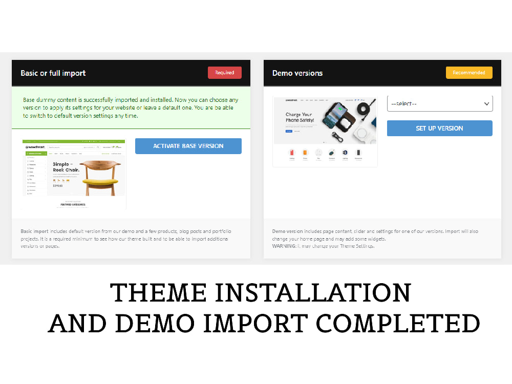Wordpress Installation With Theme Setup And Demo Import Upwork