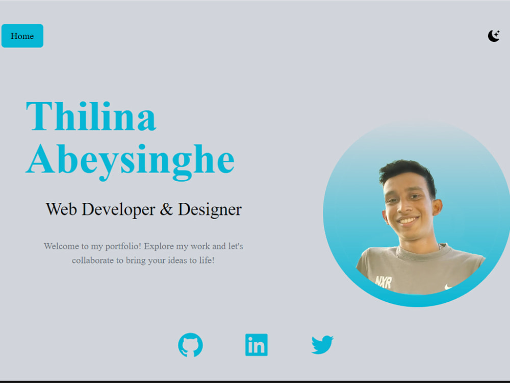 Create personal portfolio website | Upwork